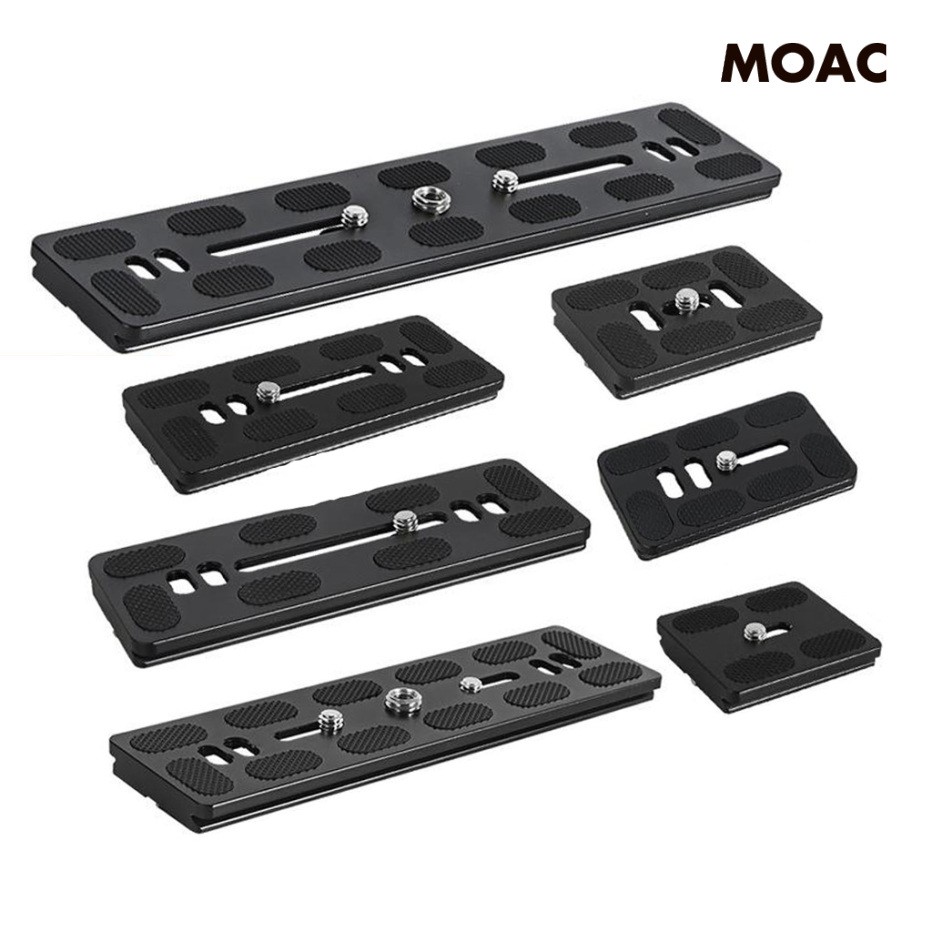 [ Quick Release Plate Adapter Mount with Built-in Base Plate for 1/4 ...