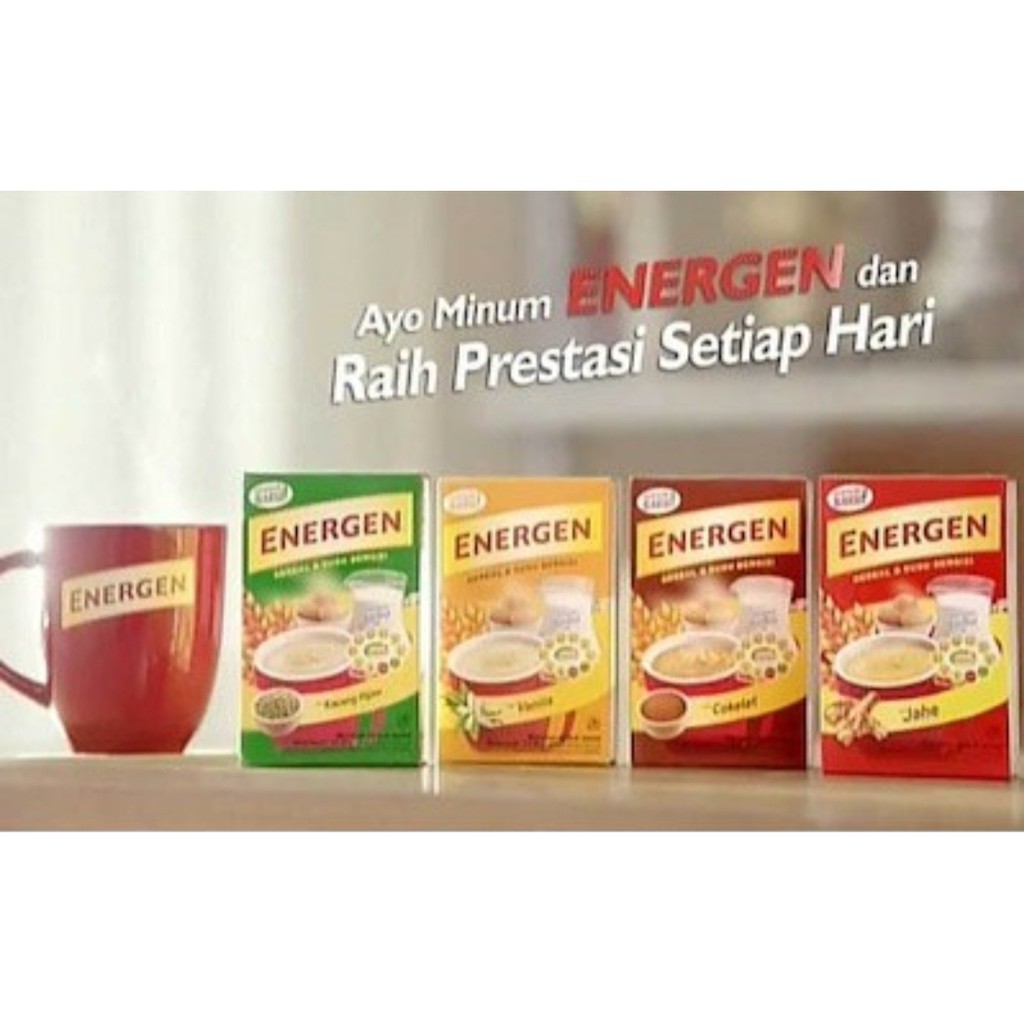 ENERGEN Indonesia Popular Brewed Oatmeal 10pcs | Shopee Singapore