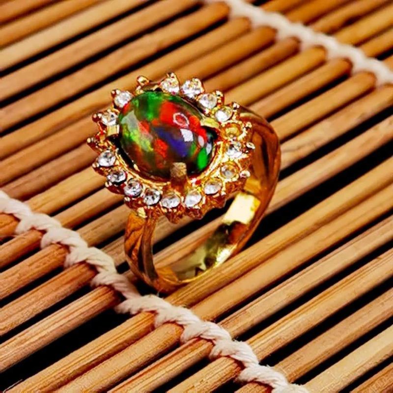 Natural BLACK OPAL JARONG MULTICOLOR LADIES | Shopee Singapore