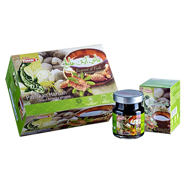 (2 box) FOMEC’s Essence of Fish with Ginseng (2 盒)丰美氏野山泡参生鱼精 | Shopee ...