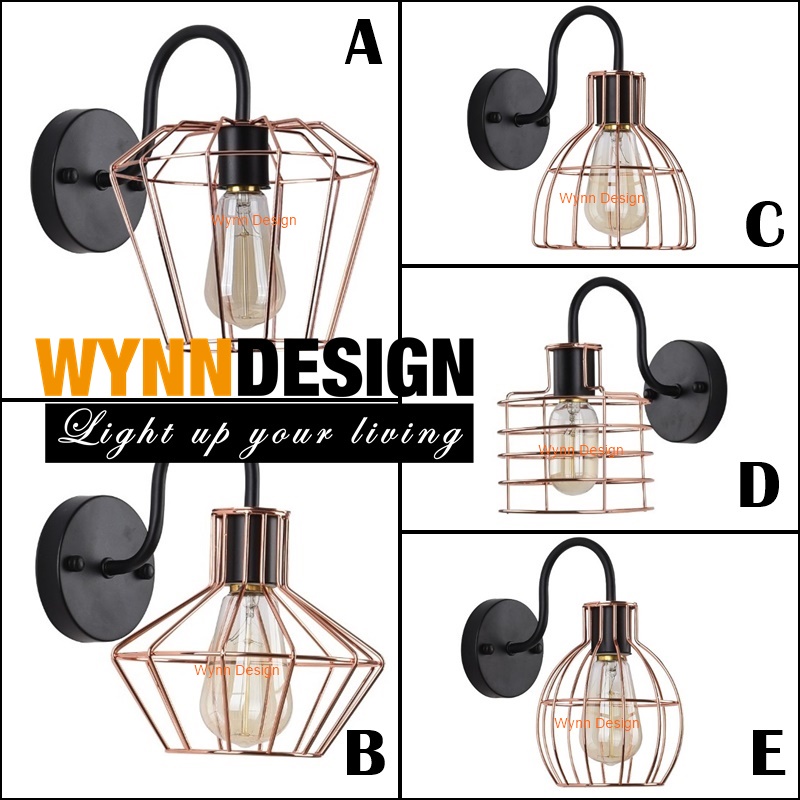 Wynn Design Wall Lamp Series Ikea Wall Light Black Rose Gold Colour ...