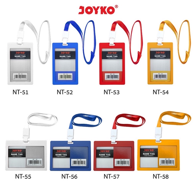PUTIH MERAH Name CARD+STANDING STRAP / ID CARD+STANDING STRAP JOYKO ...