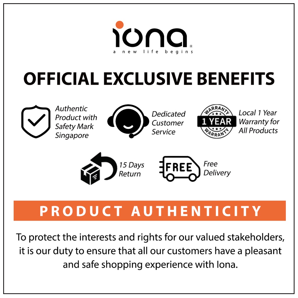 IONA 12 Inch Electric Table Fan Small Desk Fan - GLTF120 | Shopee Singapore