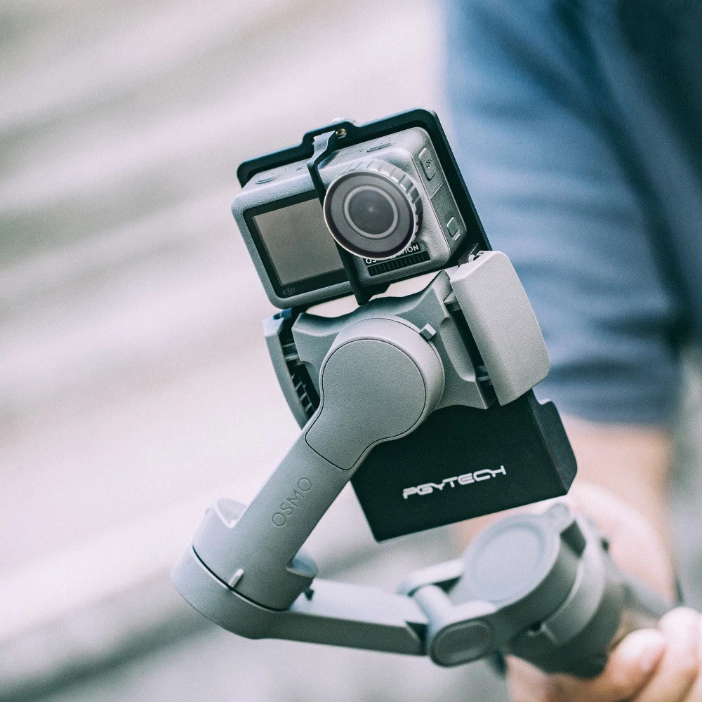 PGYTECH Mobile Gimbal Adapter + Plus Mount Plate Holder for GoPro HERO ...