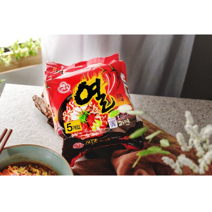 Ottogi Extry spicy Yeol ramen 오뚜기 열라면 멀티 120gx4입 | Shopee Singapore