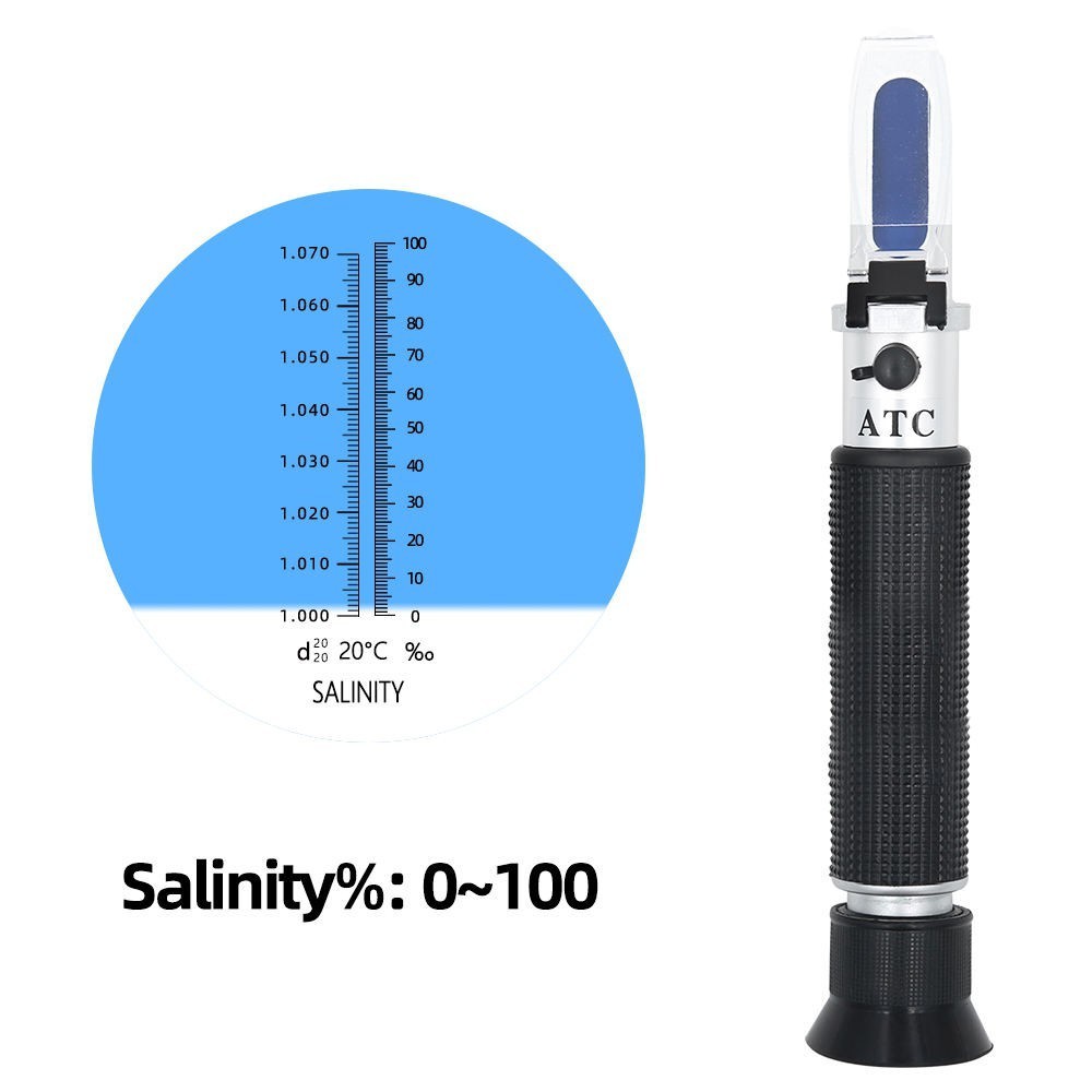 [SG STOCK]Hand held Salinity 0-100 Aquarium portable salinity ...