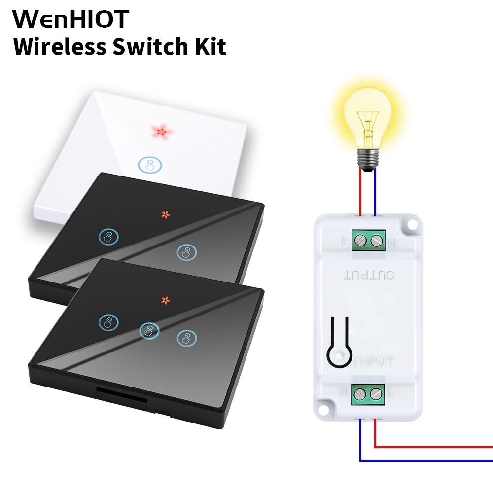 Smart Switch Touch Switch Wireless Switch Wall Retrofit Switch Kit ...