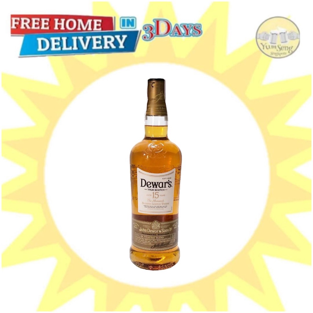 Dewar's 15 years Blended Scotch Whisky 750ml | Shopee Singapore