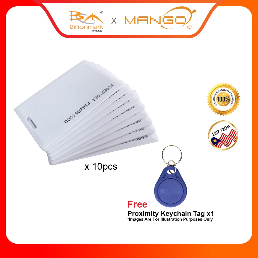 Mango EM RFID Proximity Thick Card and Mifare (IC) Contactless Smart ...