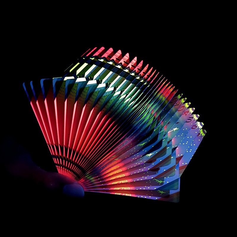 Four Color Story UV Fluorescent Cardistry Playing Cards CARDSM_FCS ...