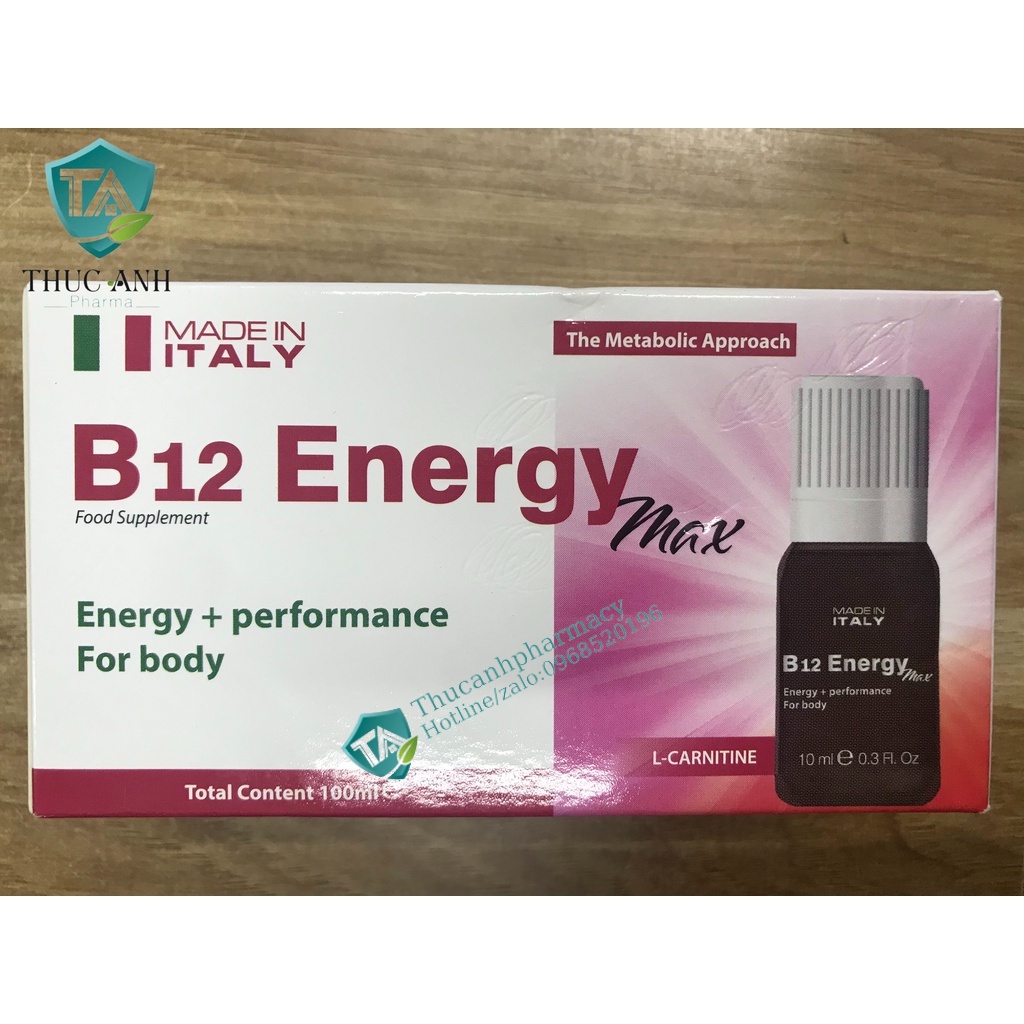 Health Protection Food Protein Drink Providing Energy B12 Energy Max ...
