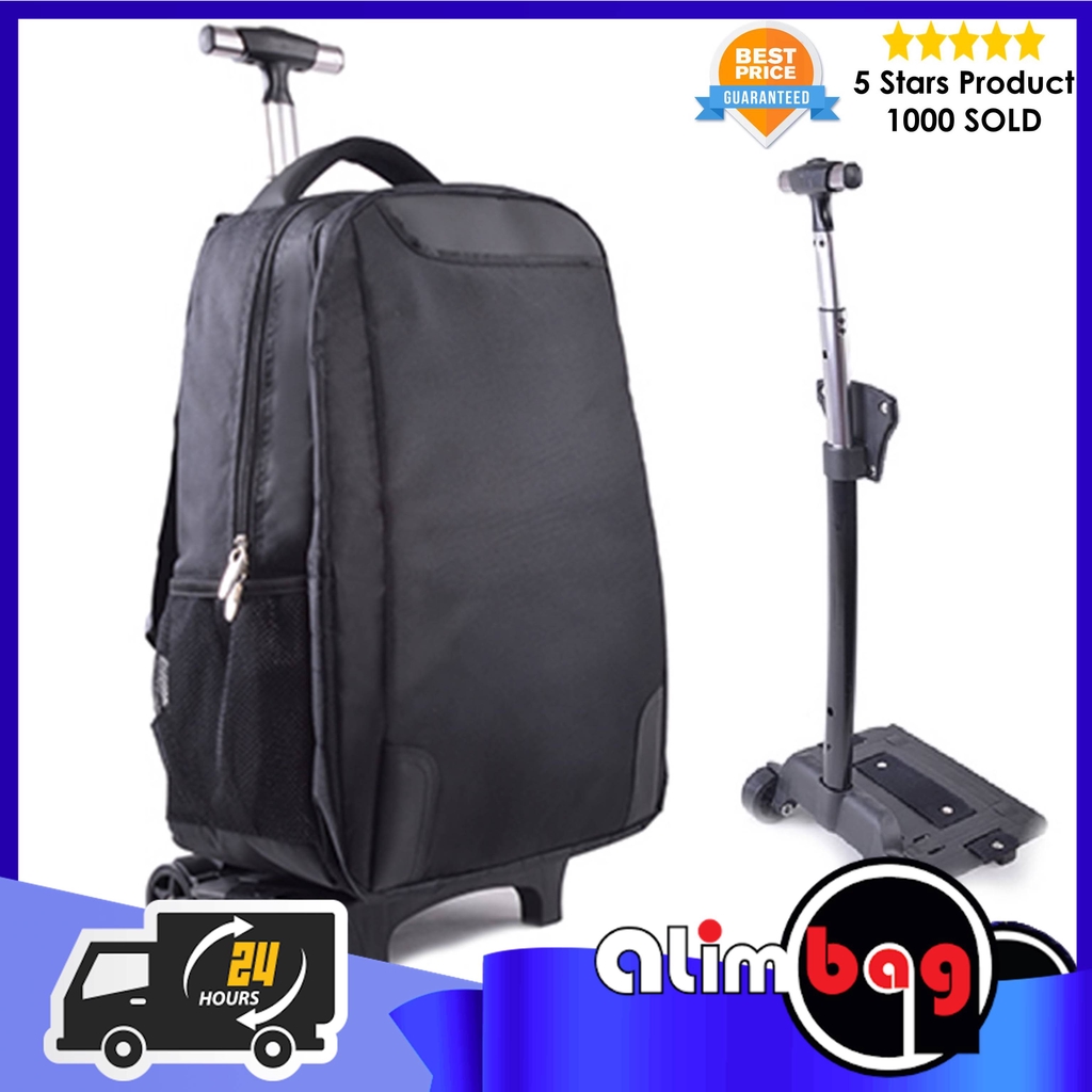 DM Detachable Trolley Laptop bag Trolley Travel Casual Bag Backpack ...