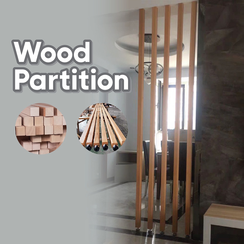 [Sole One Furniture] Adjustable and Removable Wood Partition / Wood ...