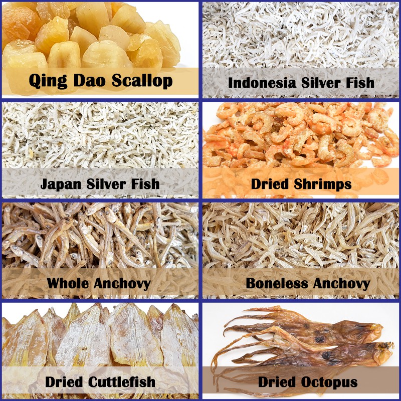Dried Seafood, Nutrient Rich Seafood Containing Good Source of Protein ...