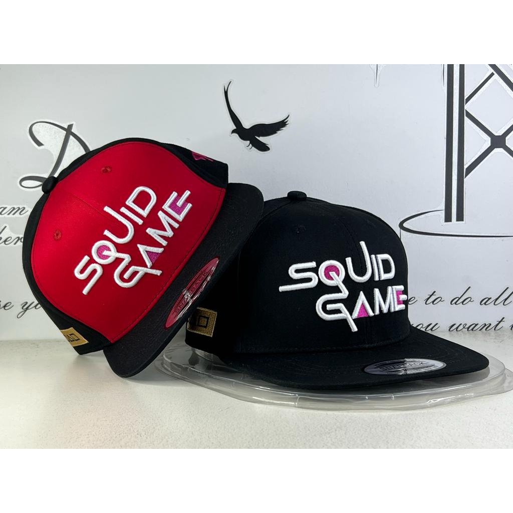 SQUID GAME (CUSTOM PREMIUM Snapback - Cap Premium Quality Embroidery ...