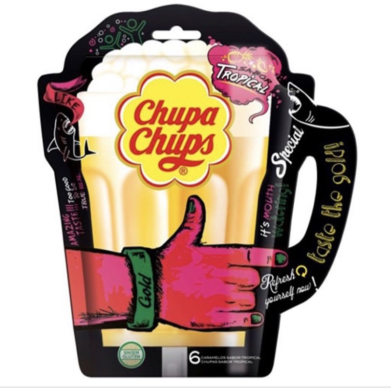 Chupa Chups Tropical Beer Cup Lollipop (7 Sticks x 15g) | Shopee Singapore