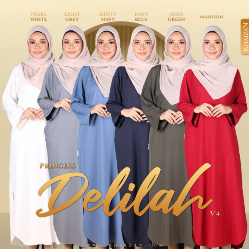 KHAIZAN NEW PRINCESS DELILAH | Shopee Singapore