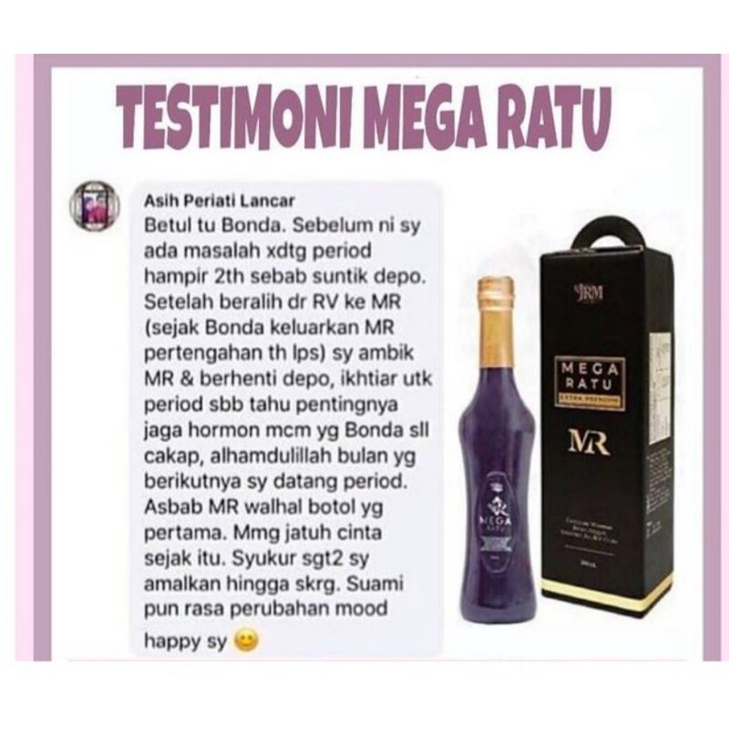 Mega Ratu JRM By Bonda Rozita Ibrahim 💯 | Shopee Singapore