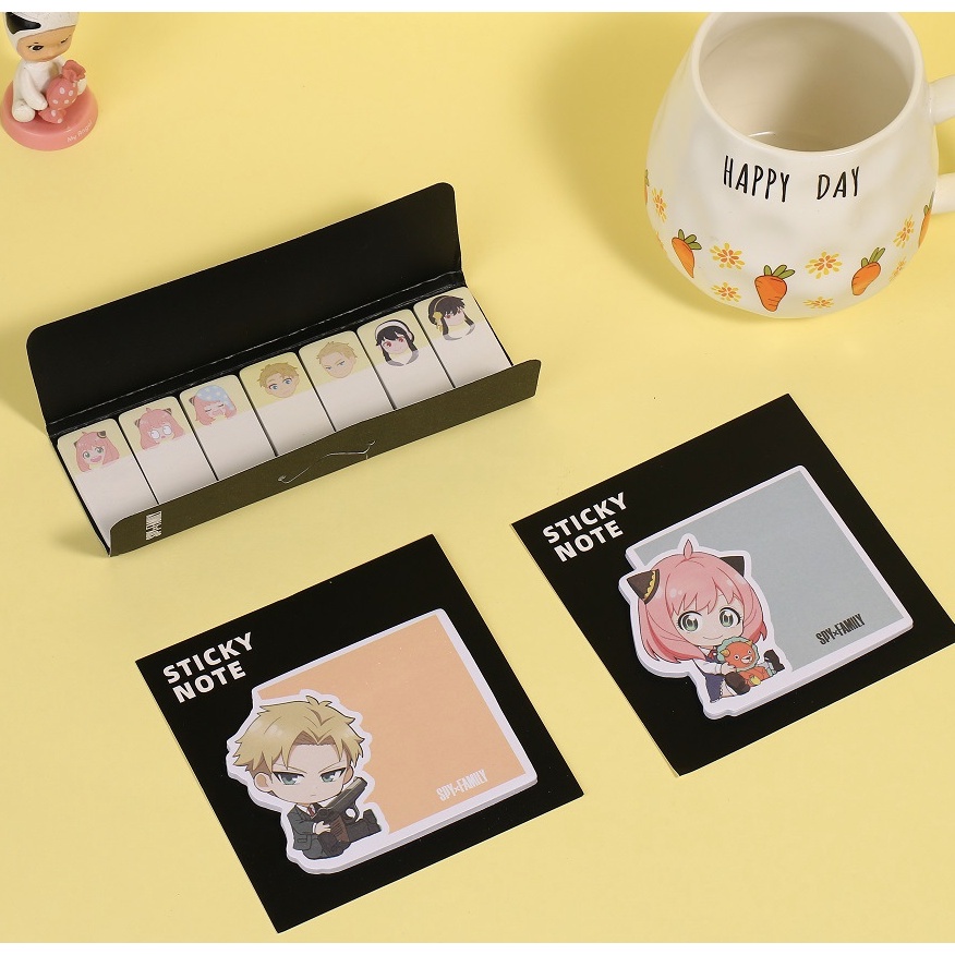 Anime Spy X Family Memo Pad Sticky Note Anya | Shopee Singapore