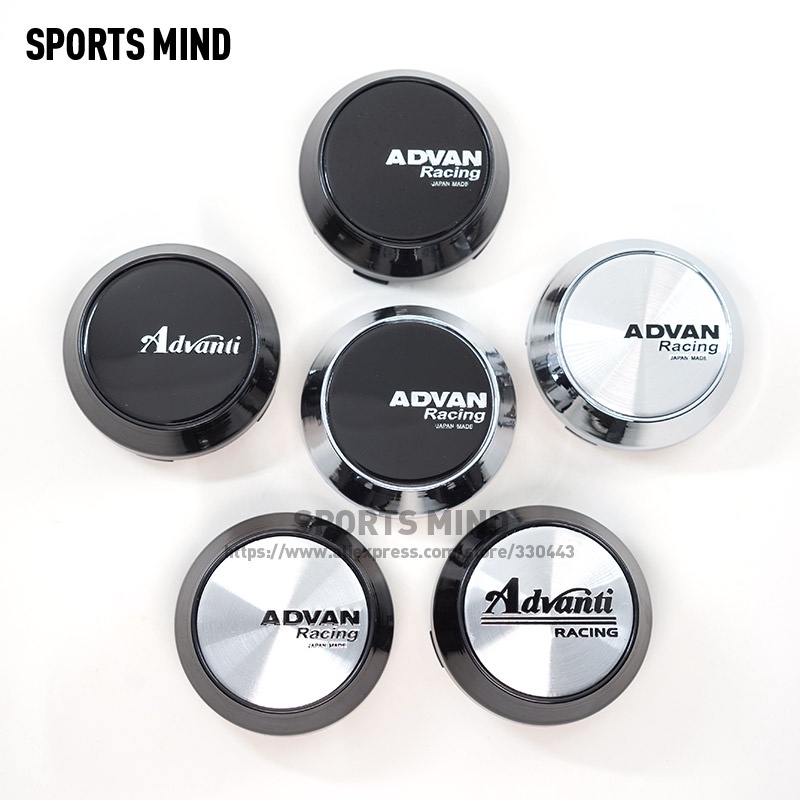 4PCS/lot 60MM Car Wheel Center Hub Caps for ADVAN Racing Advanti RACING ...