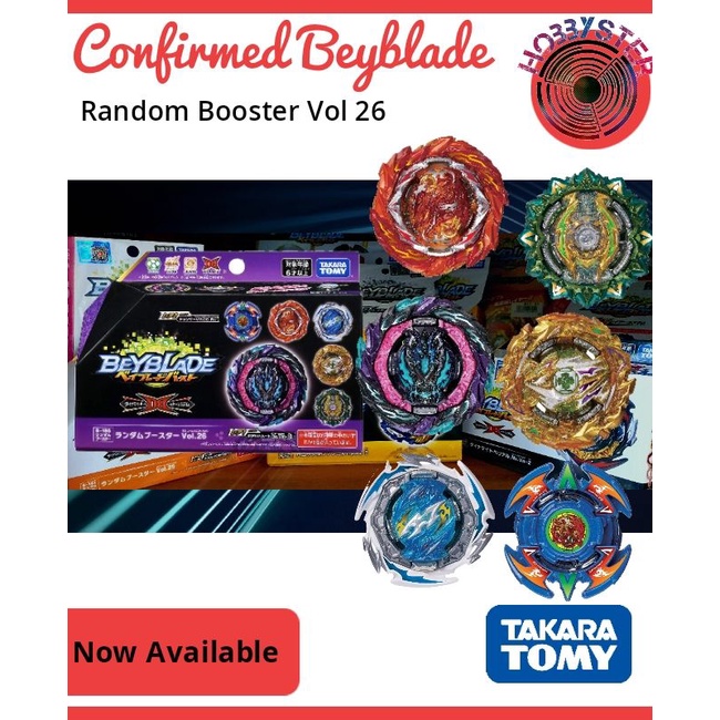 Vol.26 Beyblade B186 Dynamite Roar Bahamut Ragnaruk Spriggan Ragnaruk ...
