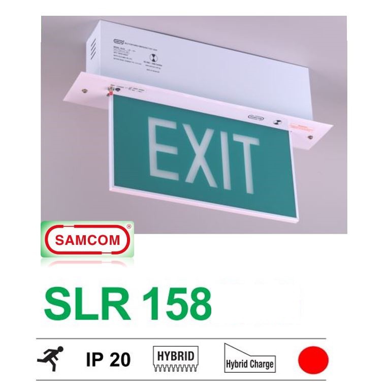 Samcom Electronics - Emergency Light Recessed Led Exit Sign | Shopee ...