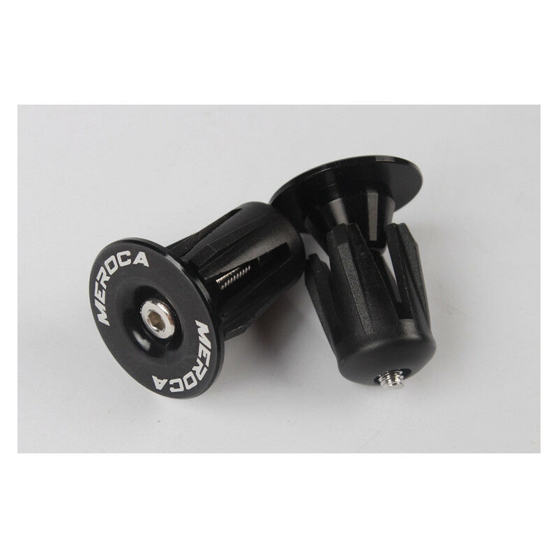 MEROCA 1pair Bike End Plugs MTB Bike Handle Bar Plug End Cap Bicycle ...