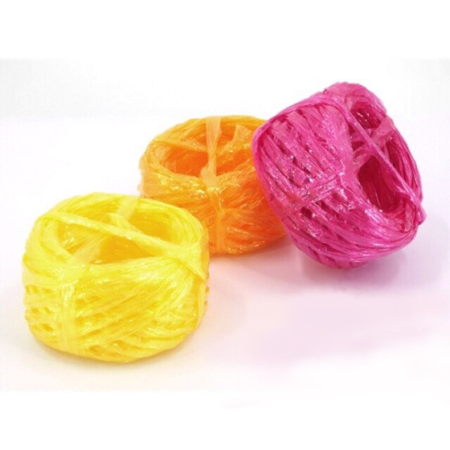 [1 ROLL] 25g Small Raffia String/Tali Rafia/Plastic Raffia Rope ...