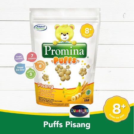 Promina Puffs Banana 15 G | Shopee Singapore