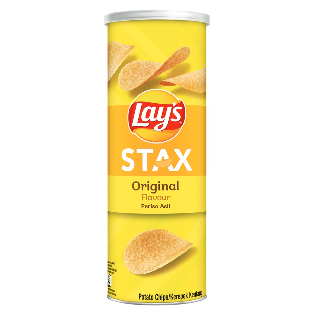 Lay's Stax Original Potato Chips Snacks 135g | Shopee Singapore