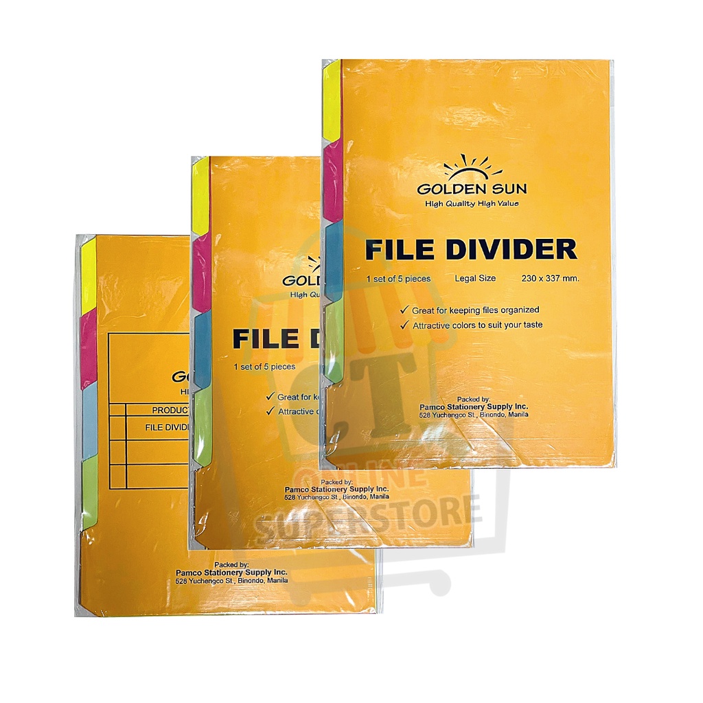File Index Divider File Divider (for Arch File and File Folder ...