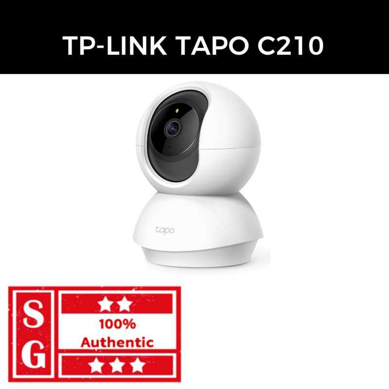 [100% Original] TP-Link Tapo C210 camera | C210 | Tapo C210 | Bundle set | Pan/Tilt security Wi ...