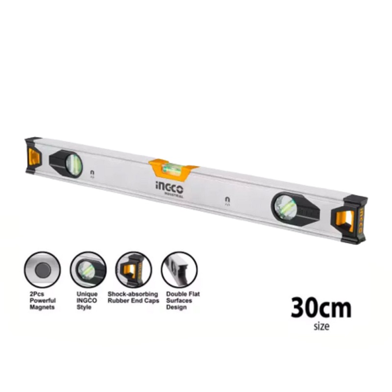 INGCO Spirit Level With Powerful Magnets | Shopee Singapore
