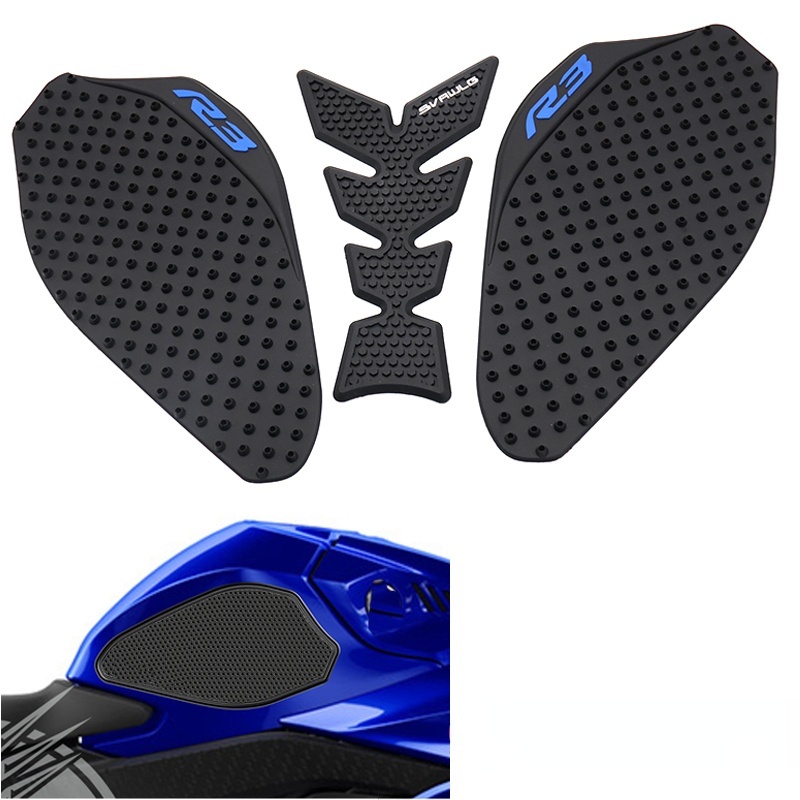 Yamaha YZF R3 YZFR3 2019 20 Motorcycle Anti Slip Tank Pad Sticker Side ...