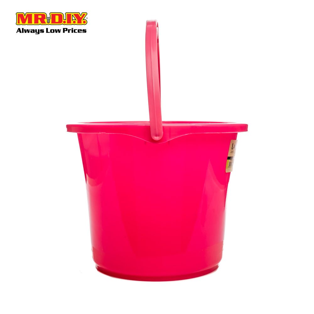 LAVA Plastic Heavy-Duty BPA-Free Bucket Water Pail Baldi Air 3L (16.5cm ...