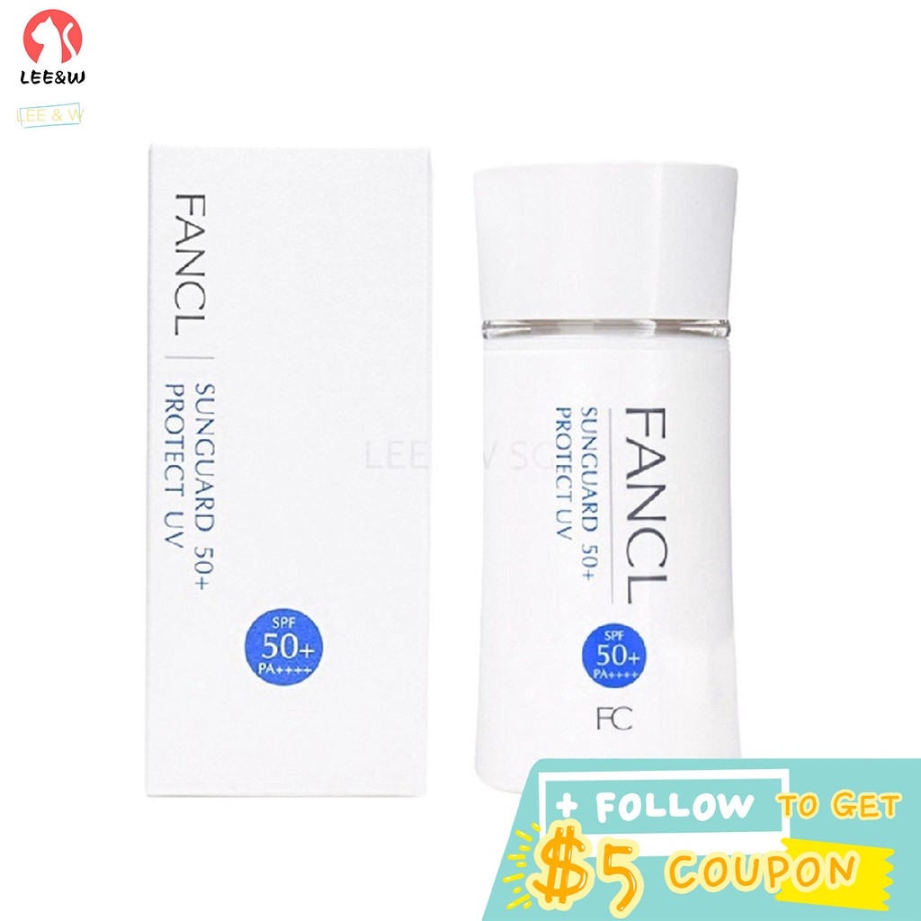 FANCL Sunscreen / Sunblock - Sunguard SPF 50 Protect UV (60ml) | Shopee Singapore