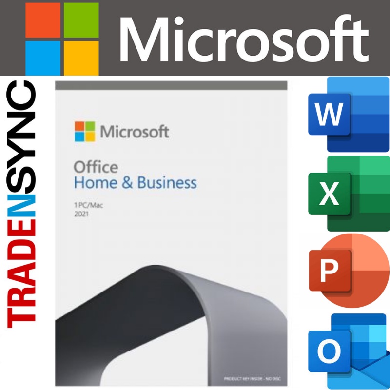 Microsoft - Home and Business 2021 life time [Retail Box] | Shopee ...
