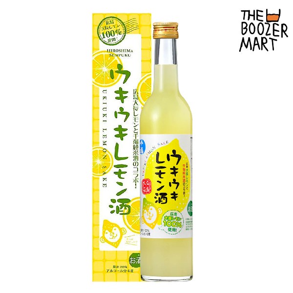 Sempuku Ukiuki Lemon Sake 500ml 6% | Shopee Singapore