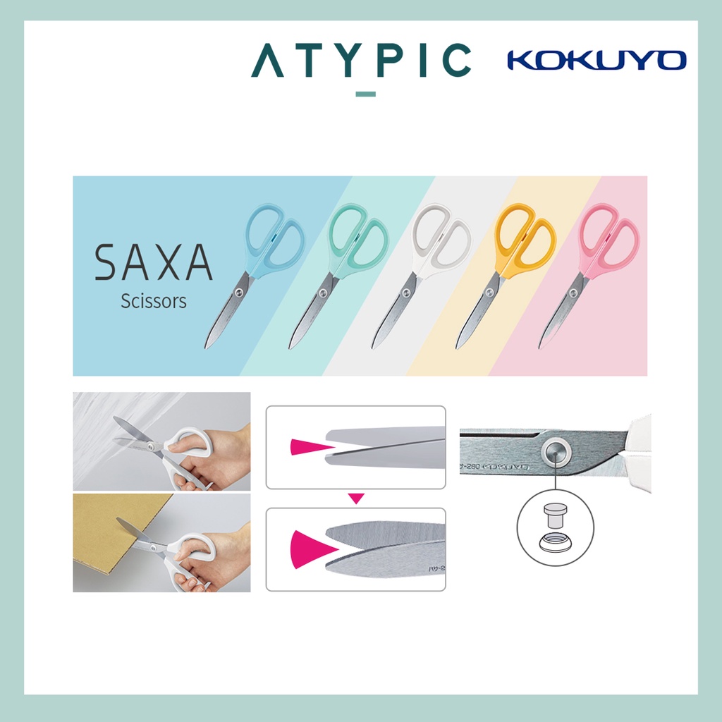 Kokuyo Saxa Scissors, Standard Blade | Shopee Singapore