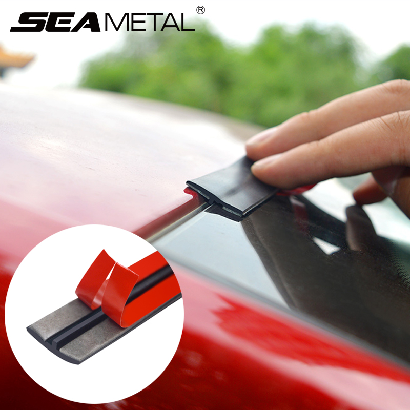 SEAMETAL Car Rubber Seal Strips Roof Window Sealing Trim Auto Rubber ...