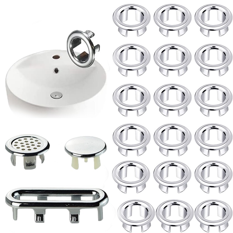 High Quality Bath Sink Round Ring Overflow Cover / Spare Sink Basin Cap ...