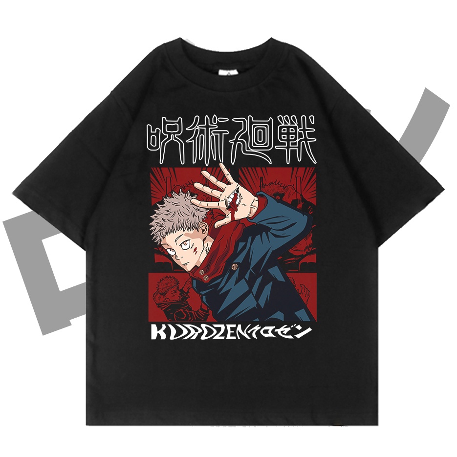 Itadori T-Shirt YUJI ANIME JUJUTSU KAISEN - KUROZEN | Shopee Singapore