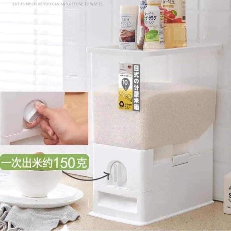 10KG 日式米桶10KG Japanese rice barrel container | Shopee Singapore