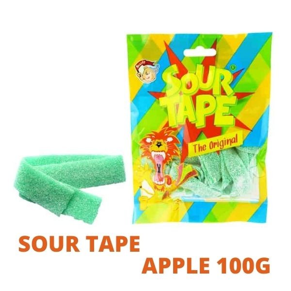 Beardy Sour Tape Candy 100G Cola Quattro Strawberry Tamarind Candy ...