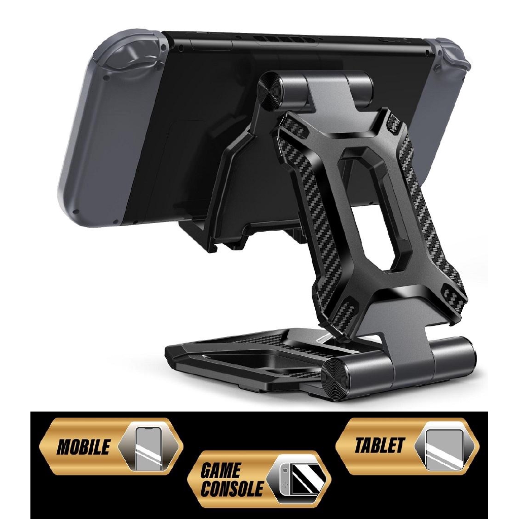 SUPCASE Mobile Phone Stand Portable Adjustable Desk Aluminum Mount ...