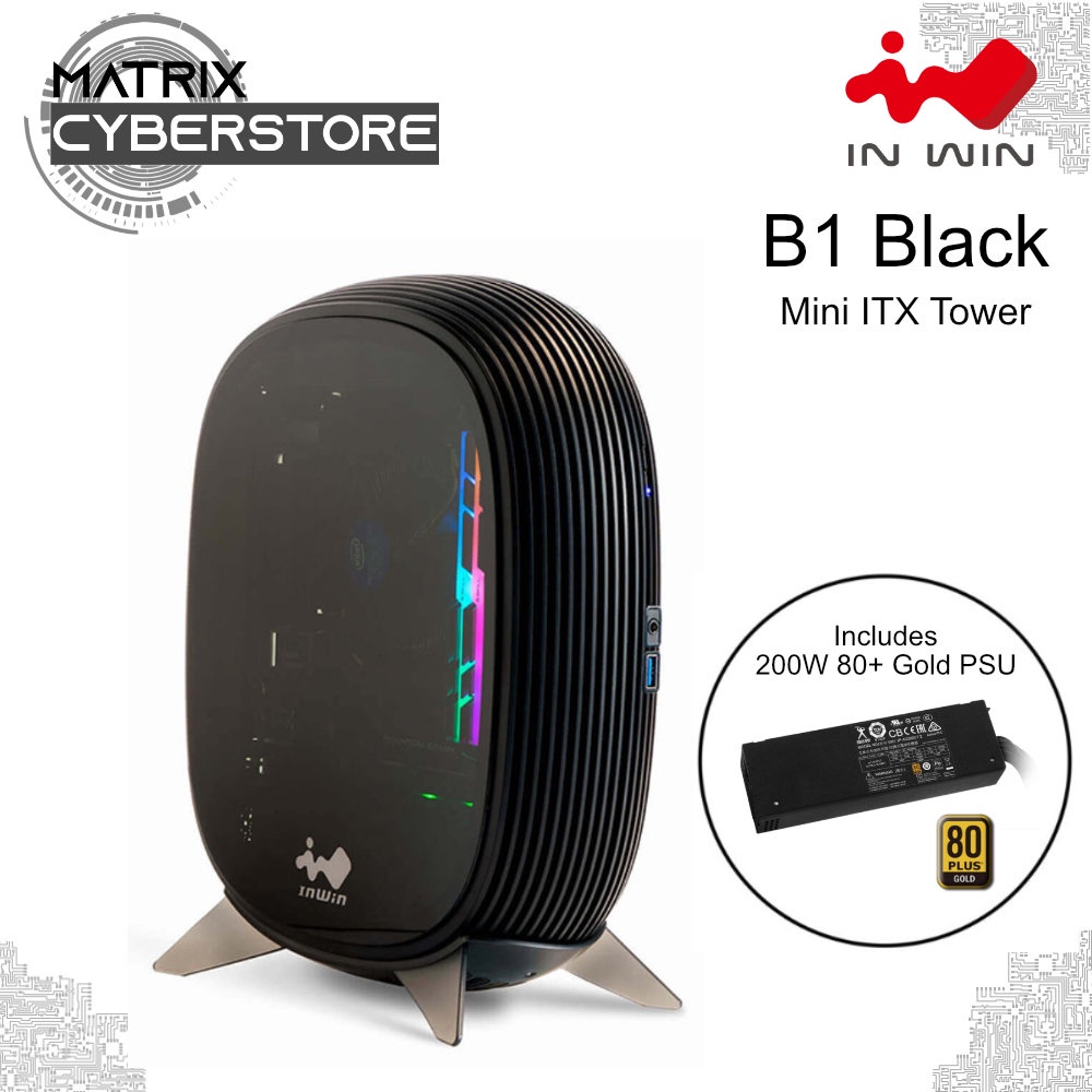 In Win B1 Mini ITX-Chassis | Black | Shopee Singapore