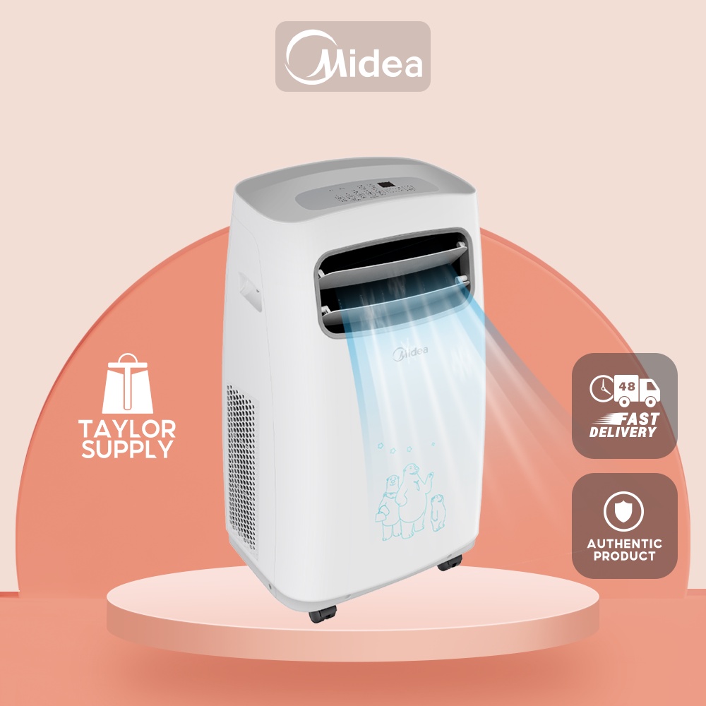 Midea Portable Aircon Air Conditioner New Stock 9000BTU/12000BTU with ...