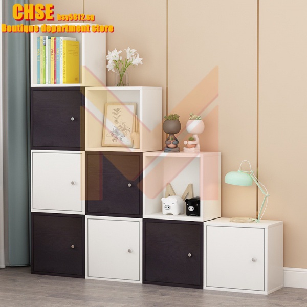 Diy Simple Bookshelf Floor Shelf Simple Modern Free Combination Lattice