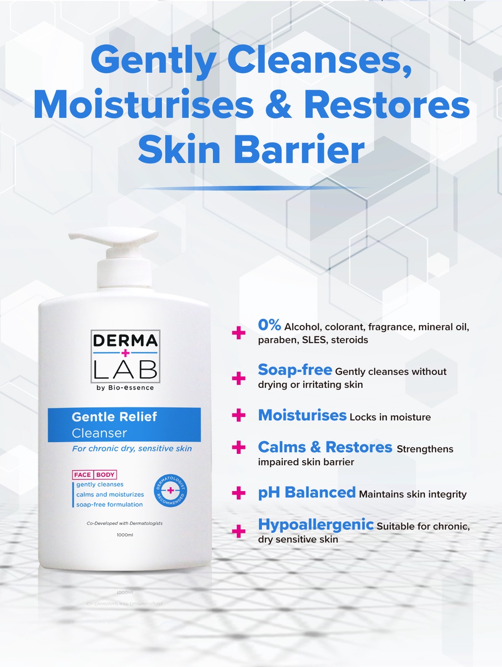 [Instant Eczema Relief] Bundle of 2 - DERMA LAB Gentle Relief Range ...