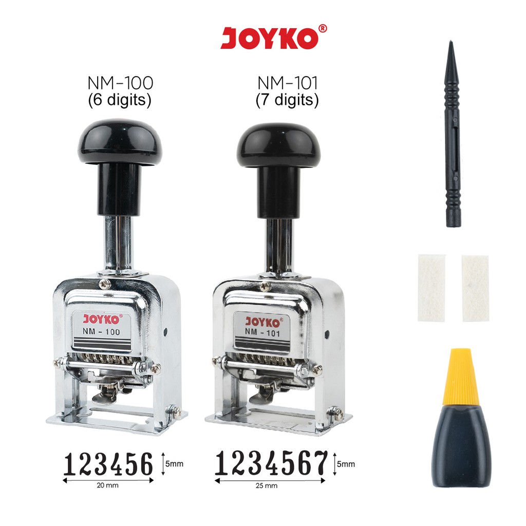 MESIN Joyko Automatic Numbering Machine Automatic Numbering Machine ...